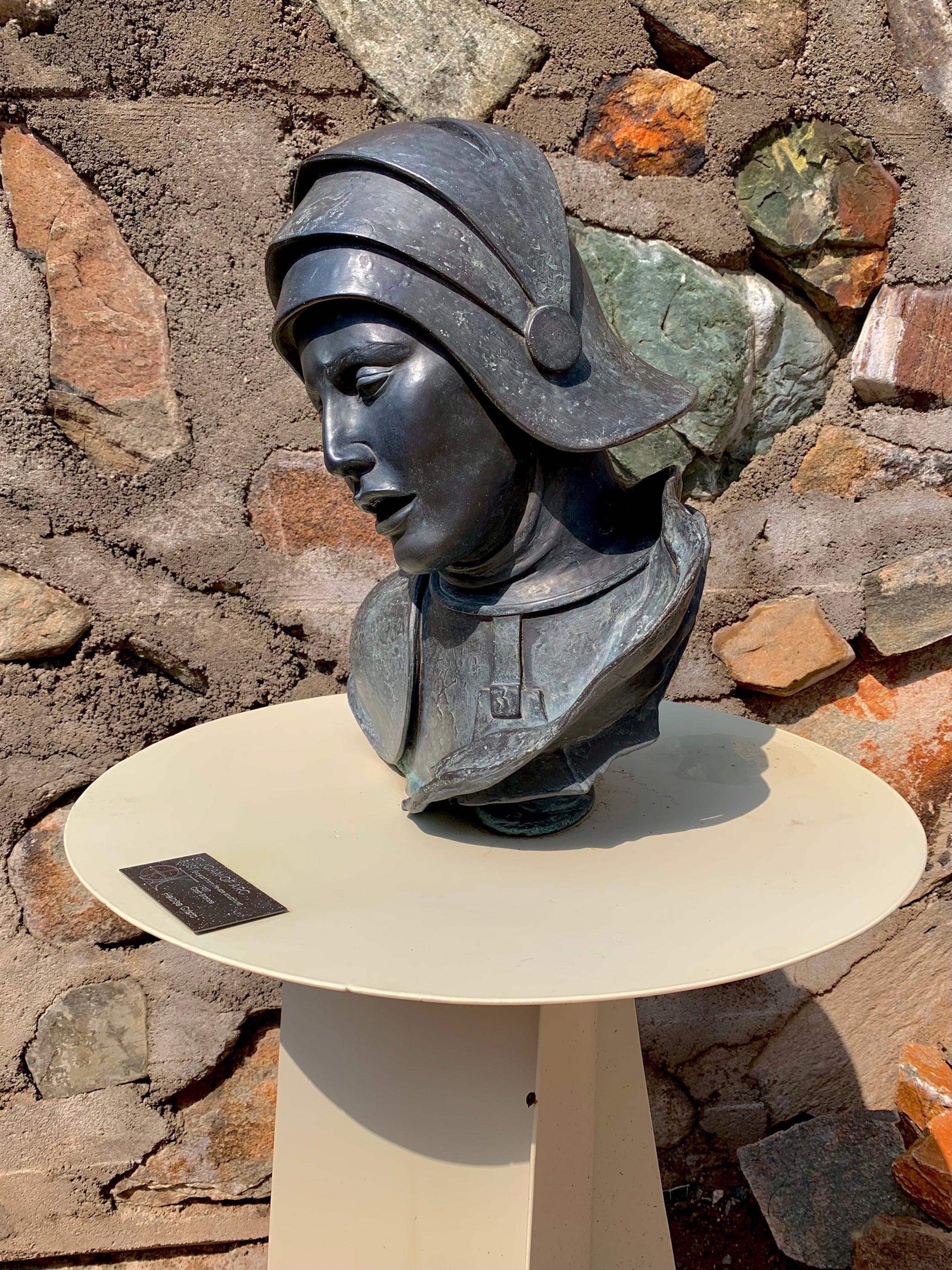 St. Joan of Arc Bust Sculpture by Heloise Crista – Frank Lloyd Wright ...